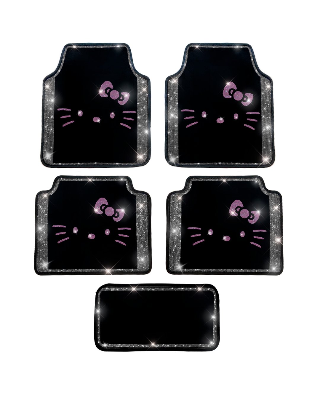 EXTRA BLING LUXURY SPARK MATS KITTY COLORFUL – Fashion Car
