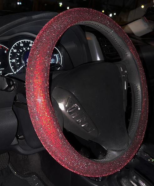 Full Glossy Steering Wheel Cover Ultra Bling – Fashion Car
