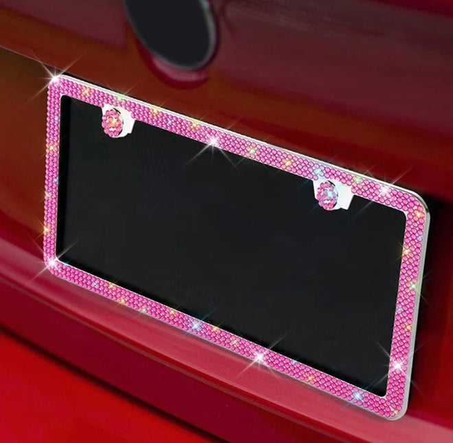 License Plate Frame Cover Ultra Bling – Fashion Car
